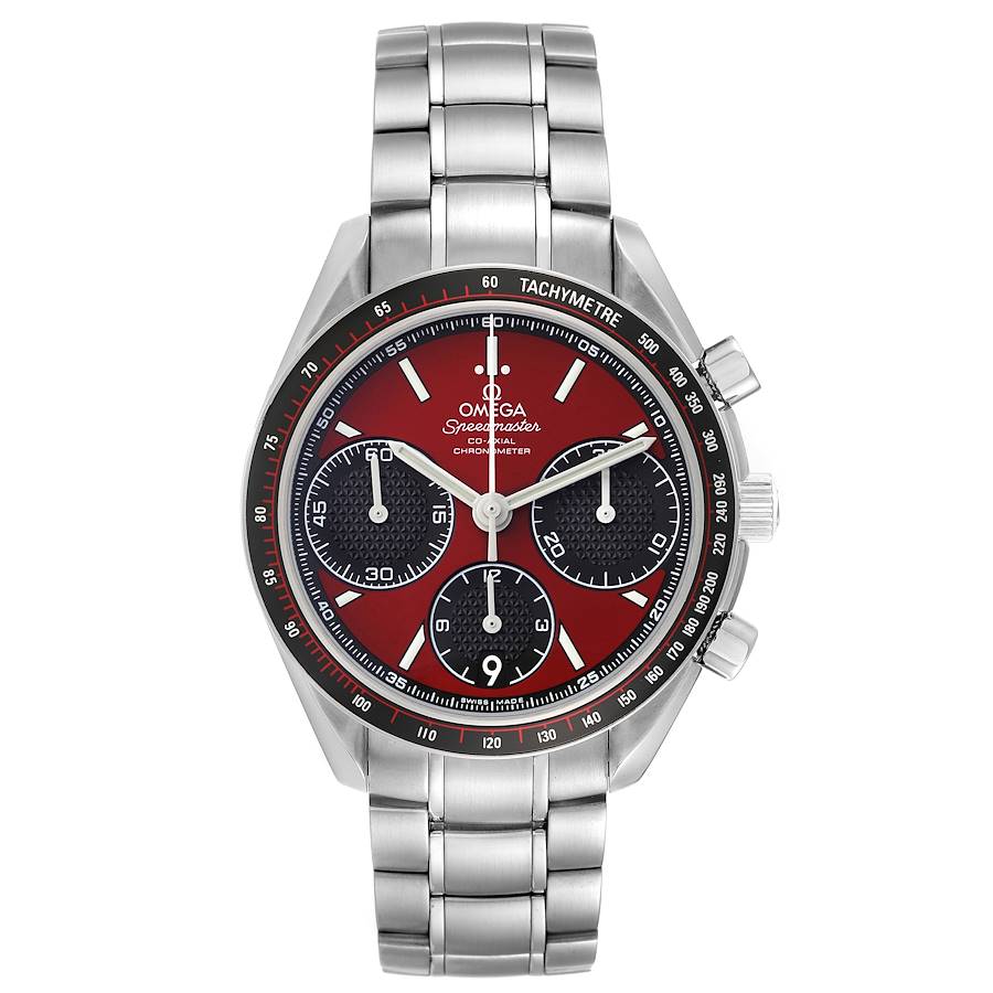 Omega Speedmaster Racing Red Dial Mens Watch 326.30.40.50.11.001 ADD ...