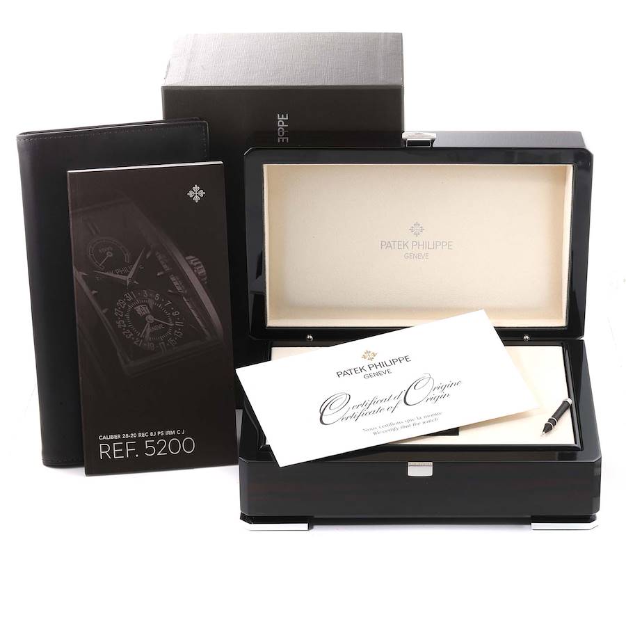 Patek Philippe Gondolo White Gold 5200G-010 | Stock 39710 | SwissWatchExpo