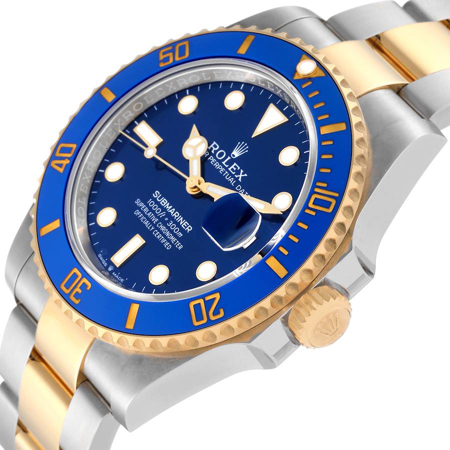 Rolex Submariner Steel and Gold (two tone) 126613LB | Stock 58108 ...