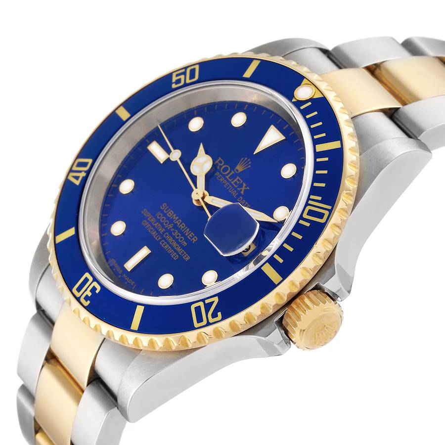 Rolex Submariner Steel and Gold (two tone) 16613 | Stock 58008 ...