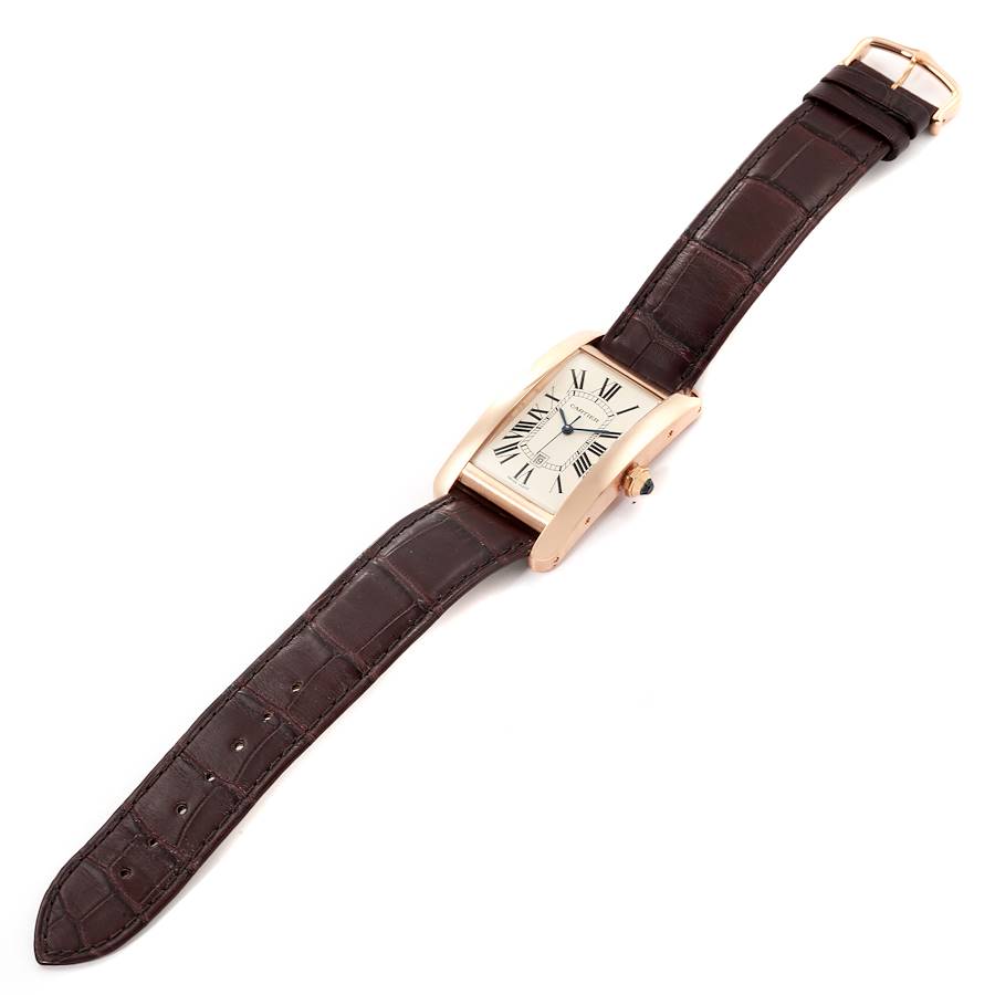 Buy Cartier Tank Americaine Rose Gold W2609156 | SwissWatchExpo