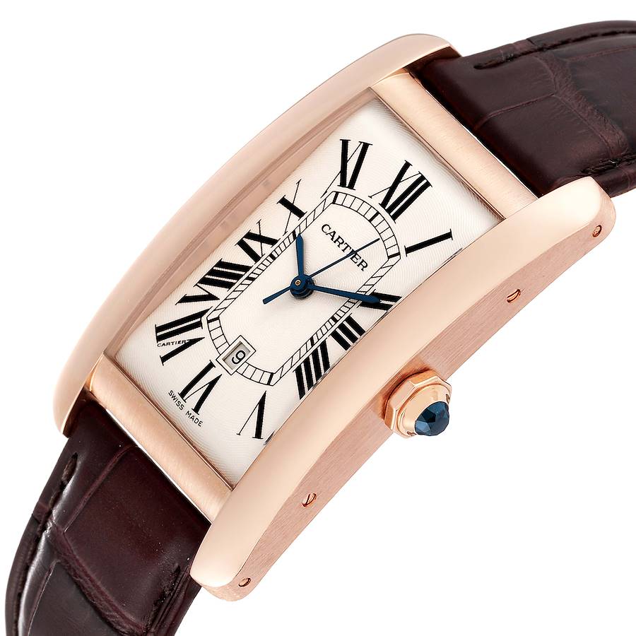 Cartier Tank Americaine Rose Gold W2609156 | Stock 49043 | SwissWatchExpo