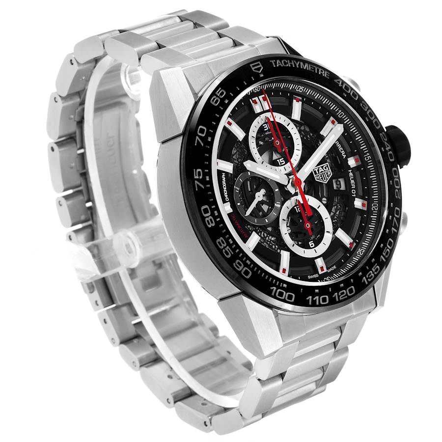 Tag Heuer Carrera Stainless Steel CAR2A1W.BA0703 | Stock 47218 ...