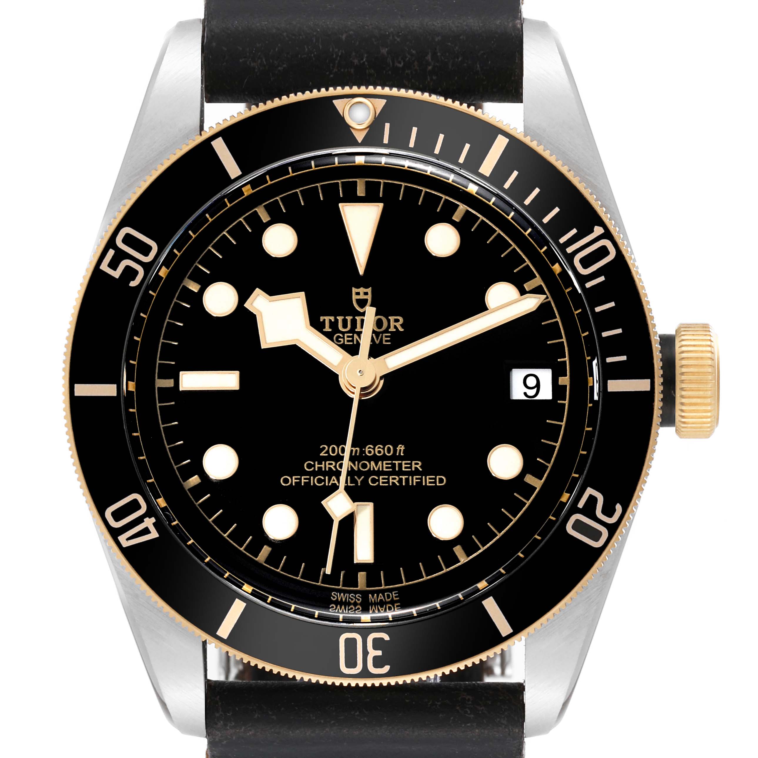 Tudor Heritage Black Bay Steel and Gold (two tone) 79733N | Stock 58052 ...
