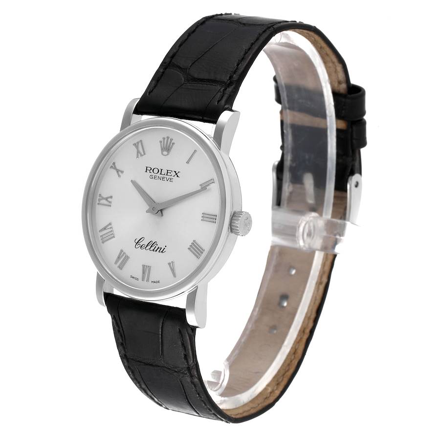 Rolex Cellini White Gold 5115 | Stock 48917 | SwissWatchExpo