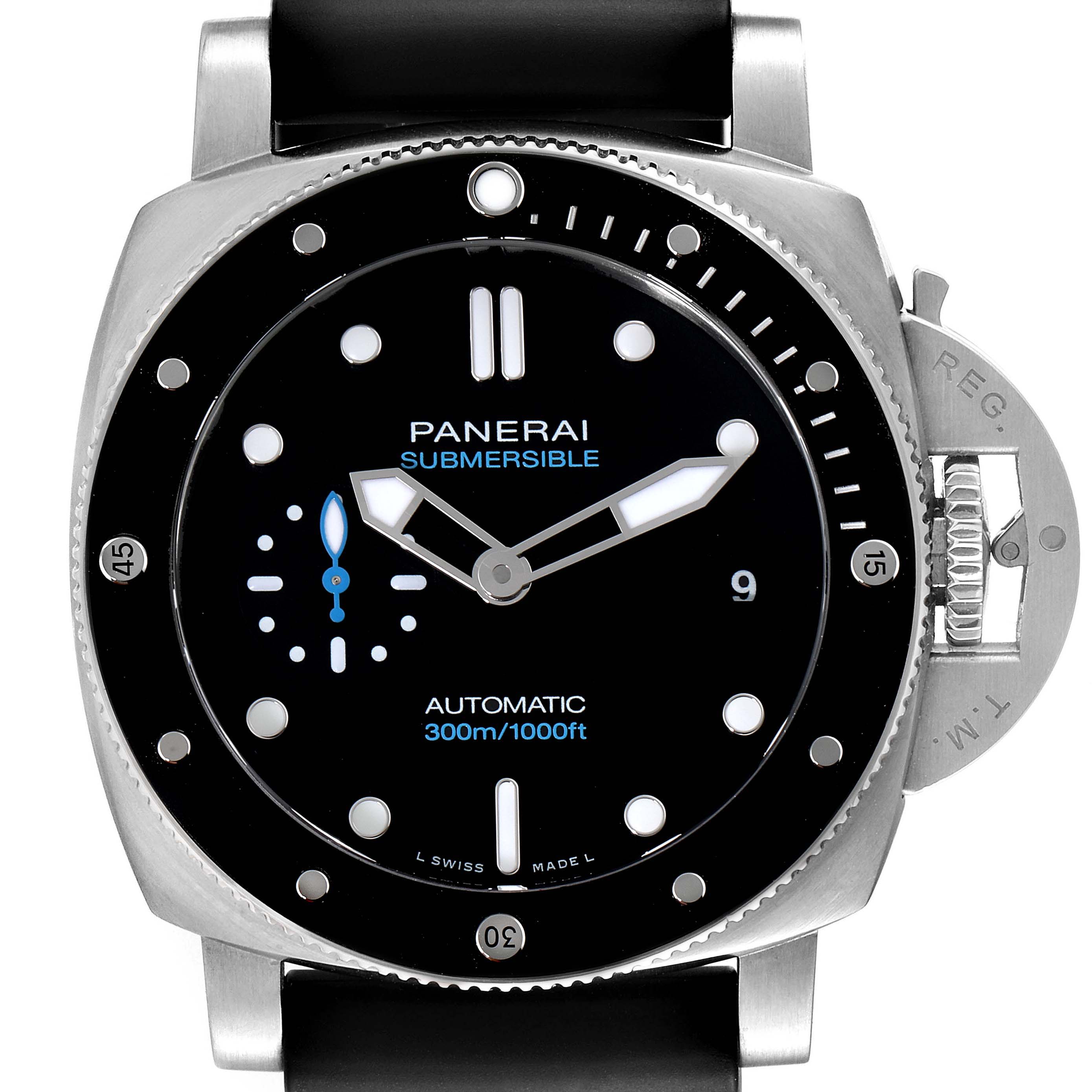 Panerai Submersible Stainless Steel PAM00683 | Stock 39936 | SwissWatchExpo