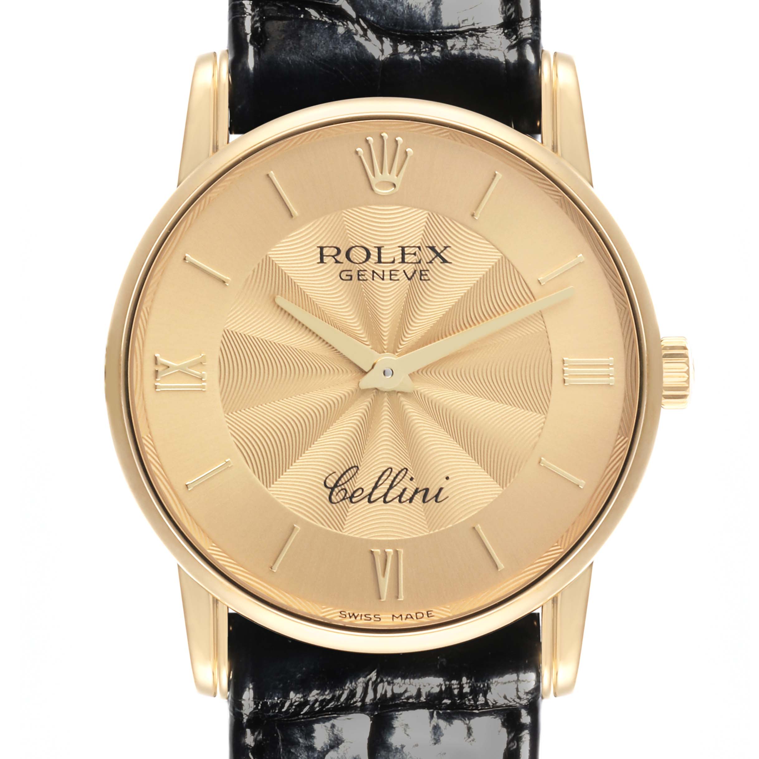 Rolex Cellini Yellow Gold 5116/8 | Stock 67445 | SwissWatchExpo