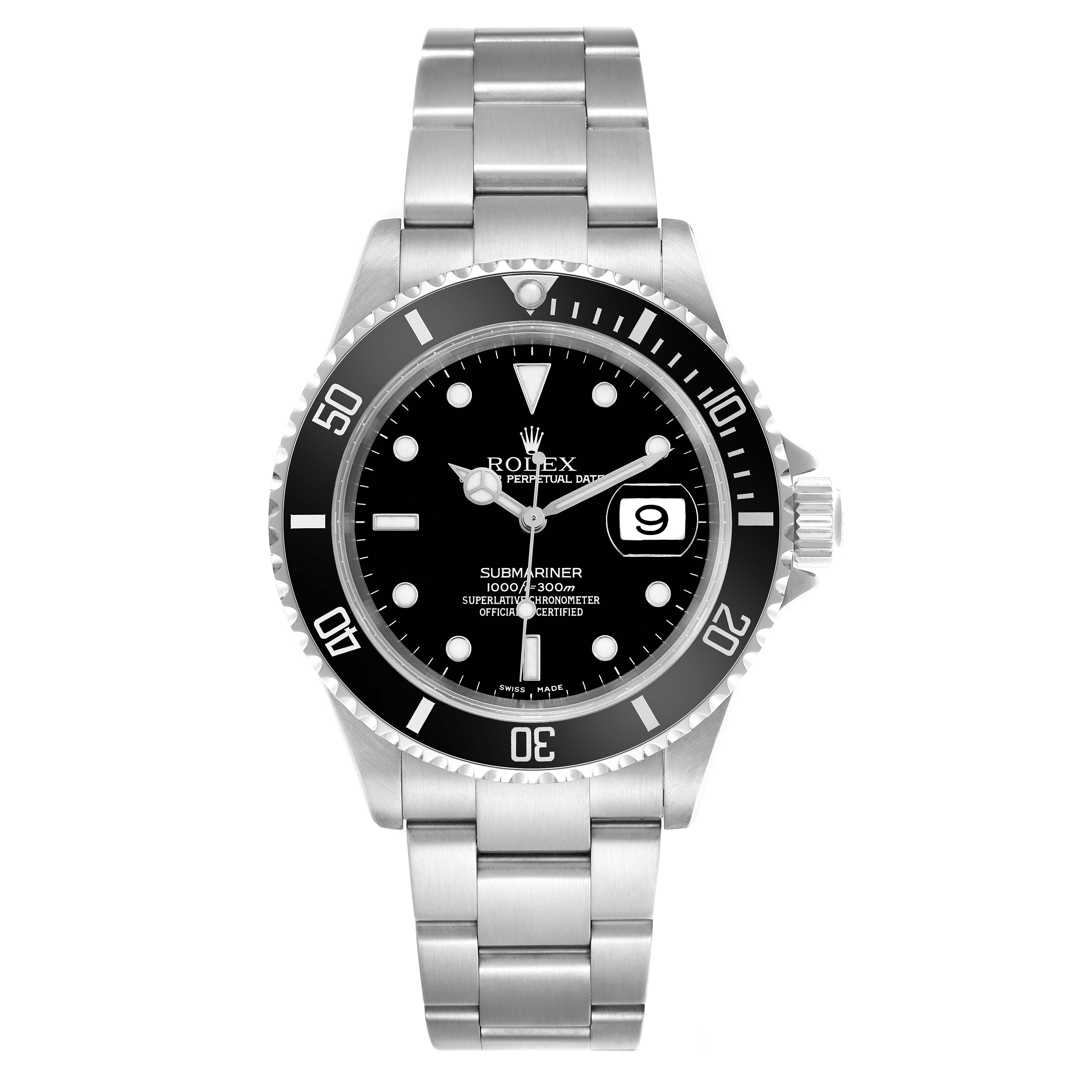 Rolex Submariner Stainless Steel 16610 T | Stock 66945 | SwissWatchExpo