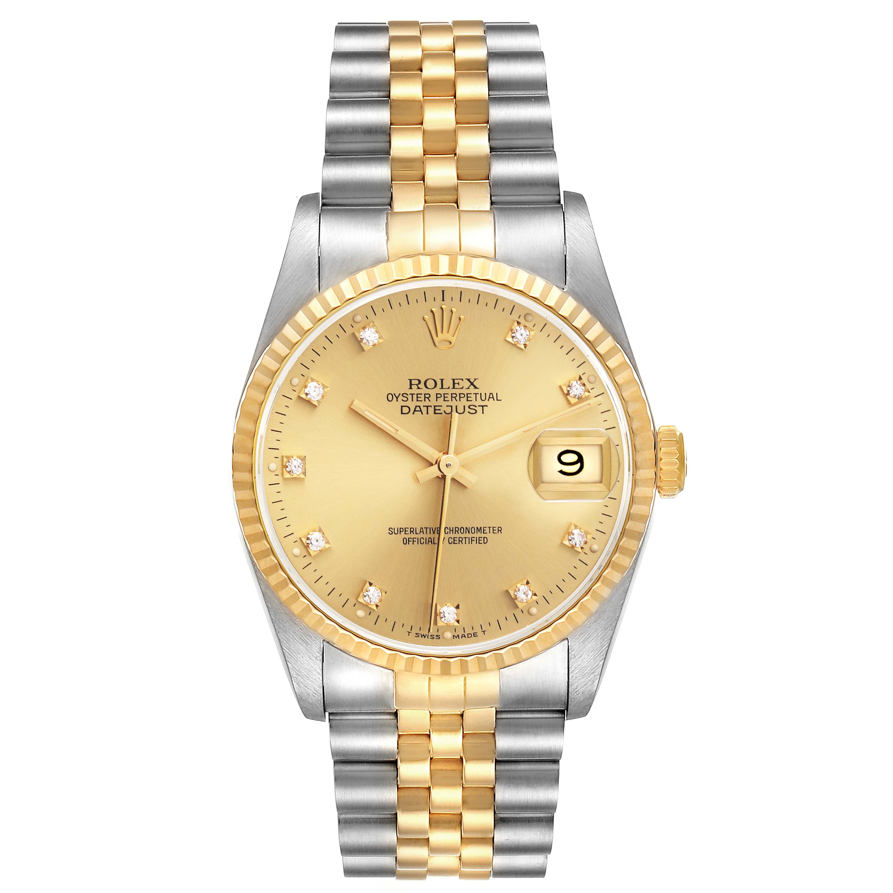 Rolex Datejust Steel and Gold (two tone) 16233 | Stock 66705 ...