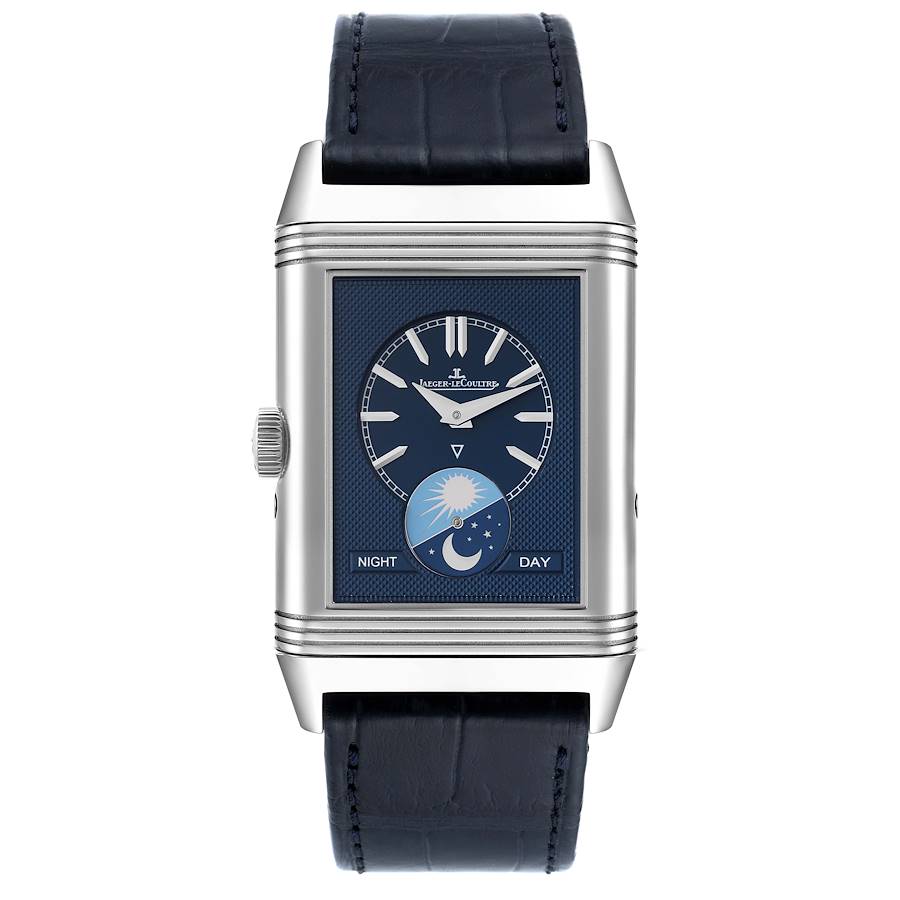 Jaeger LeCoultre Reverso Tribute Moon Watch 216.8.D3 Q3958420 Box Card ...