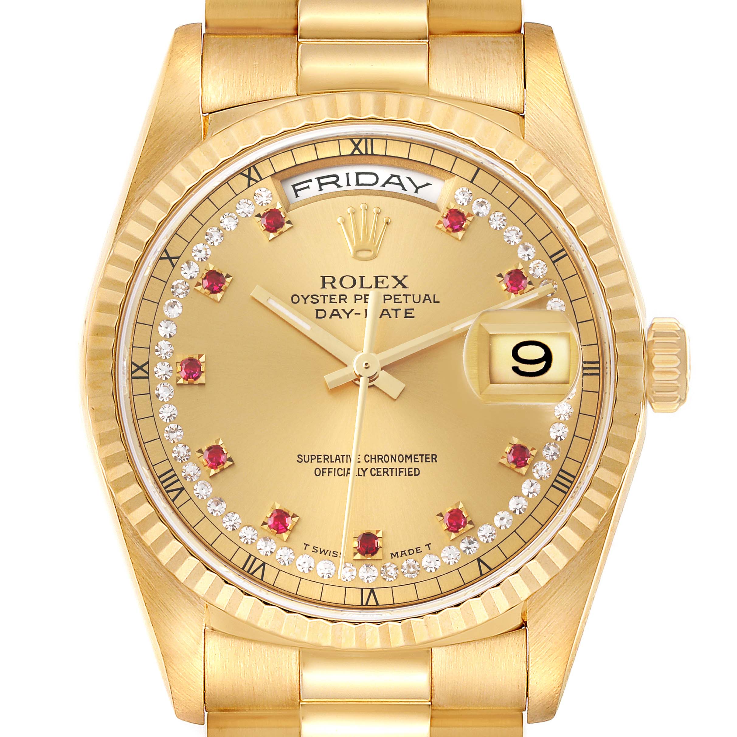 Rolex President Yellow Gold 18238 | Stock 46912 | SwissWatchExpo