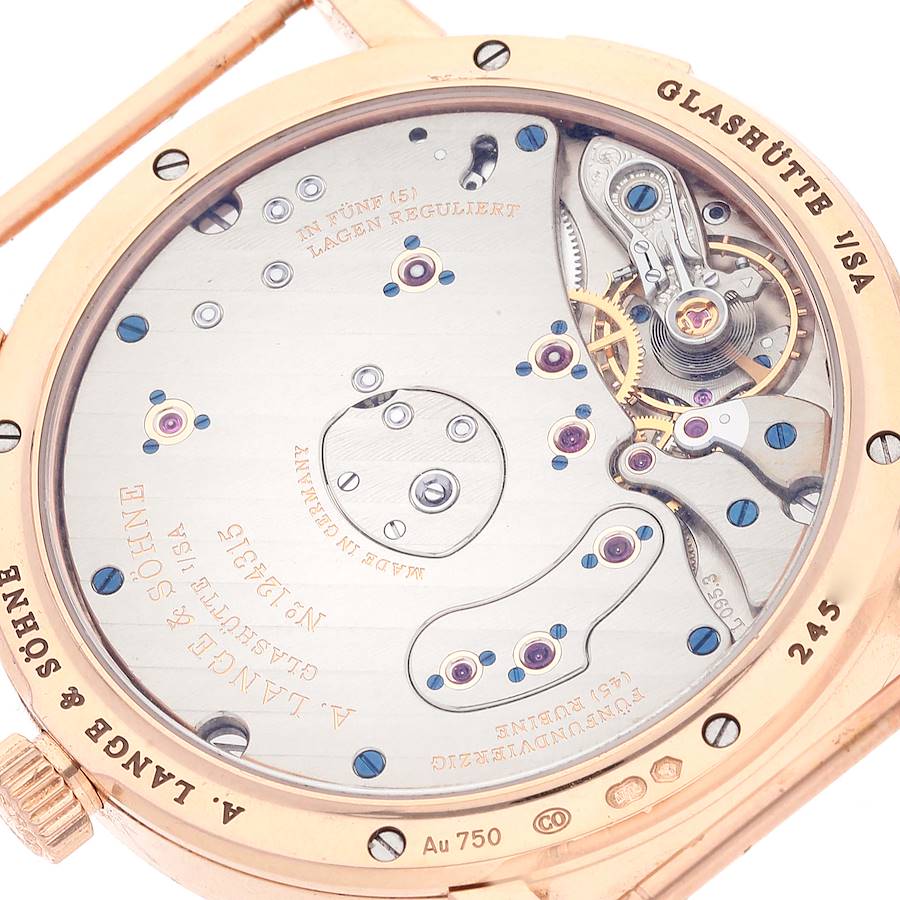 A. Lange & Sohne Lange 1 Rose Gold 139.032 | Stock 47073 | SwissWatchExpo