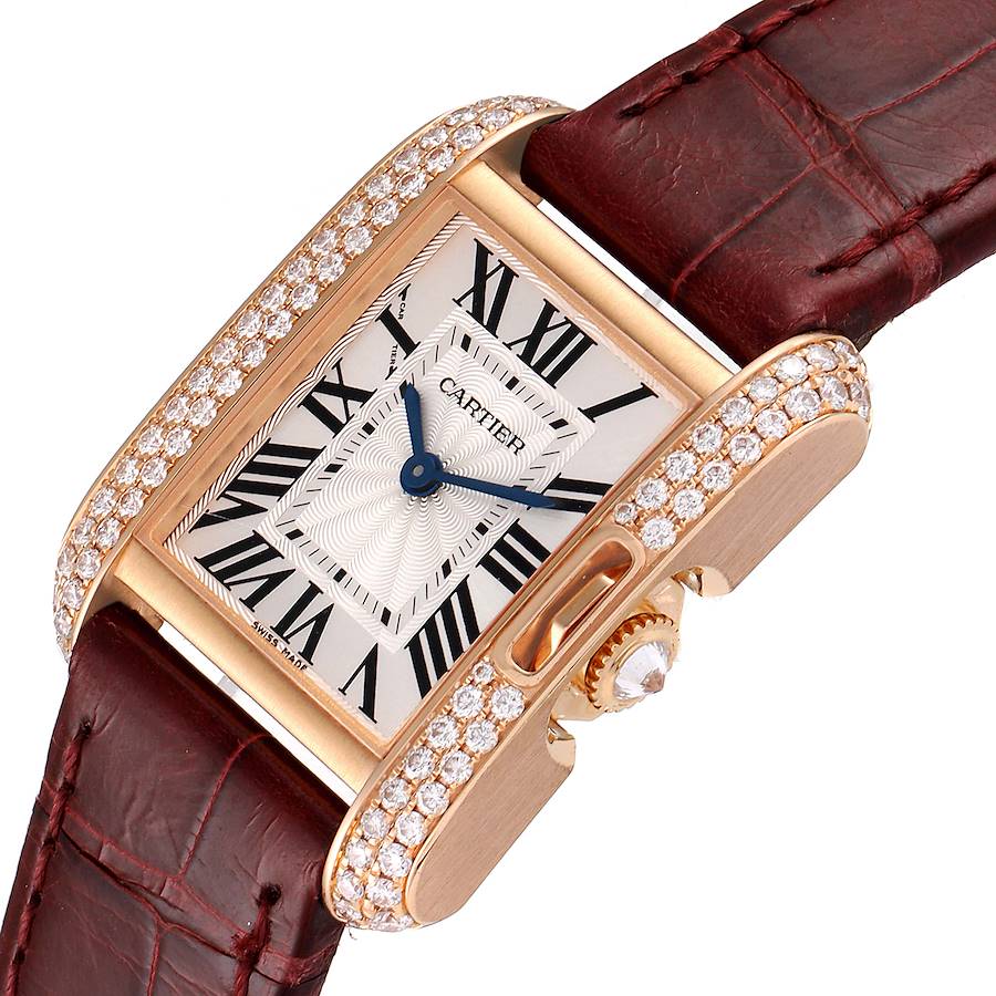 Cartier Tank Anglaise Rose Gold WT100013 | Stock 37247 | SwissWatchExpo