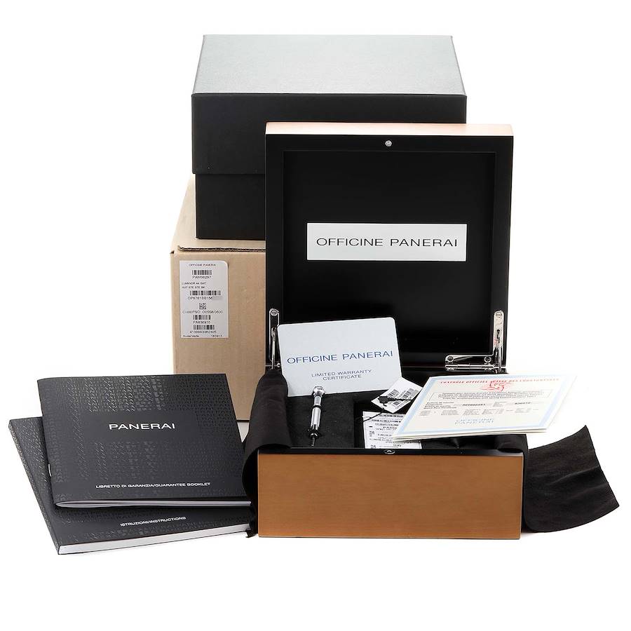 Panerai Luminor Stainless Steel PAM00297 | Stock 29988 | SwissWatchExpo