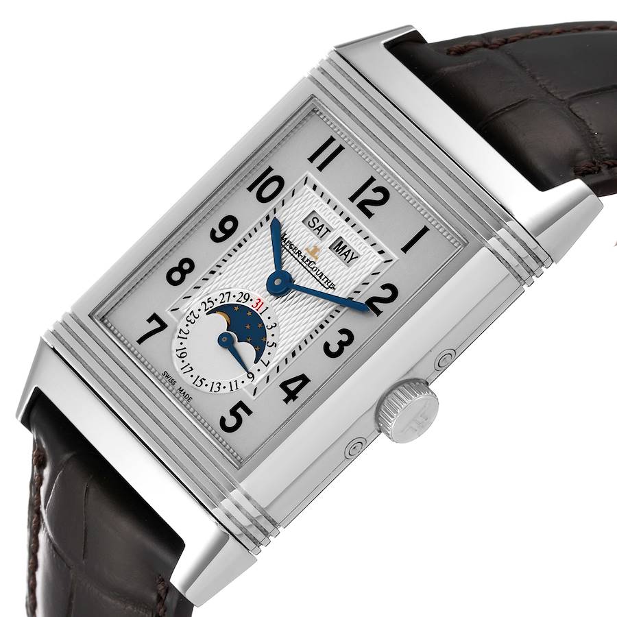 Jaeger LeCoultre Reverso Stainless Steel Q3758420 / 273.8.84 ...