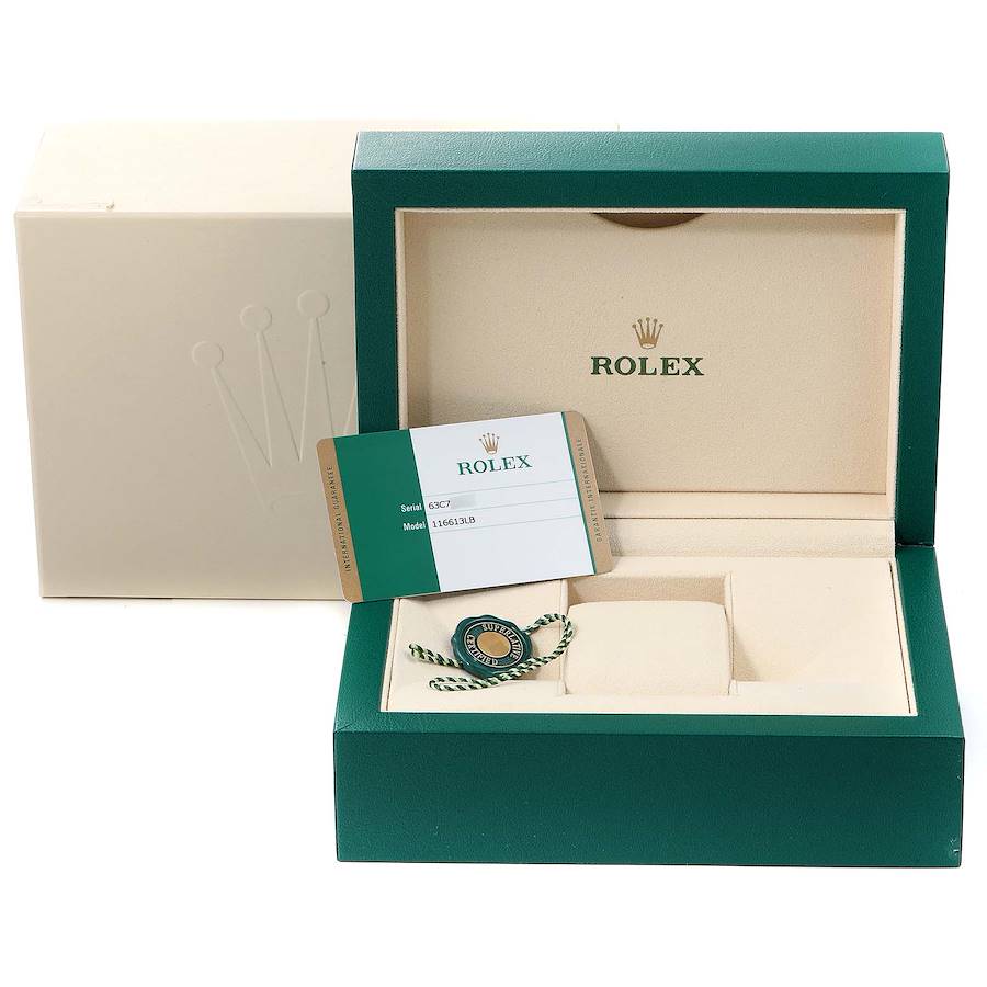 Rolex Submariner Steel and Gold (two tone) 116613 | Stock 37834 ...
