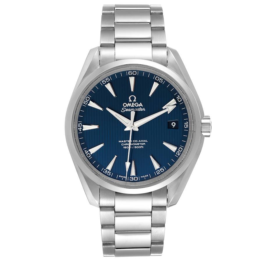 Omega Seamaster Aqua Terra Blue Dial Steel Watch 231.10.42.21.03.003 ...