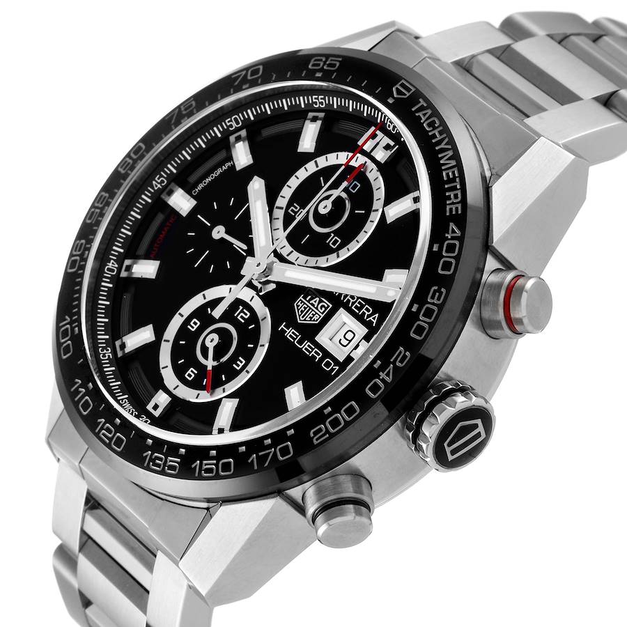 Buy Tag Heuer Carrera Stainless Steel CAR201Z.BA0714 | SwissWatchExpo