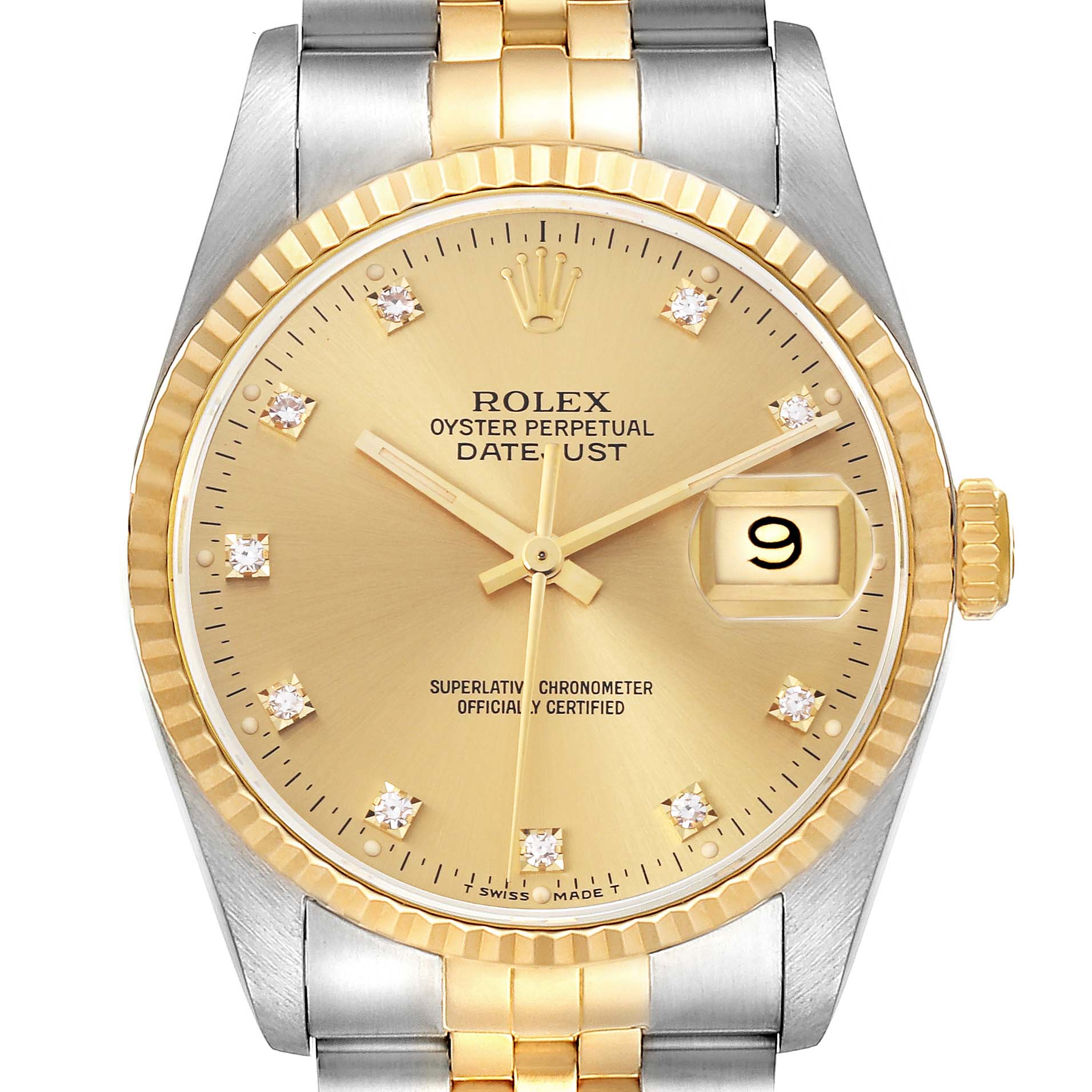 Rolex Datejust Steel and Gold (two tone) 16233 | Stock 65420 ...
