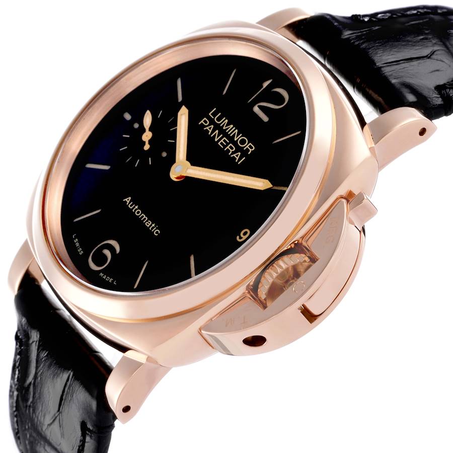 Panerai Luminor Rose Gold PAM00908 | Stock 65266 | SwissWatchExpo