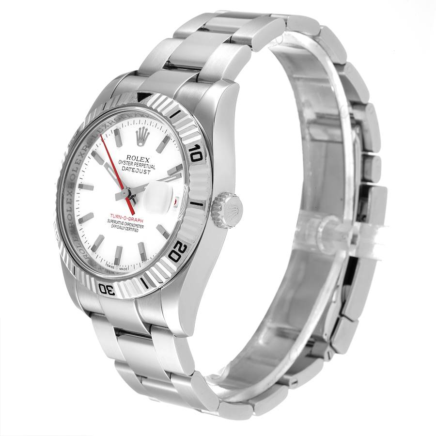Rolex Turn-o-Graph Stainless Steel 116264 | Stock 47078 | SwissWatchExpo