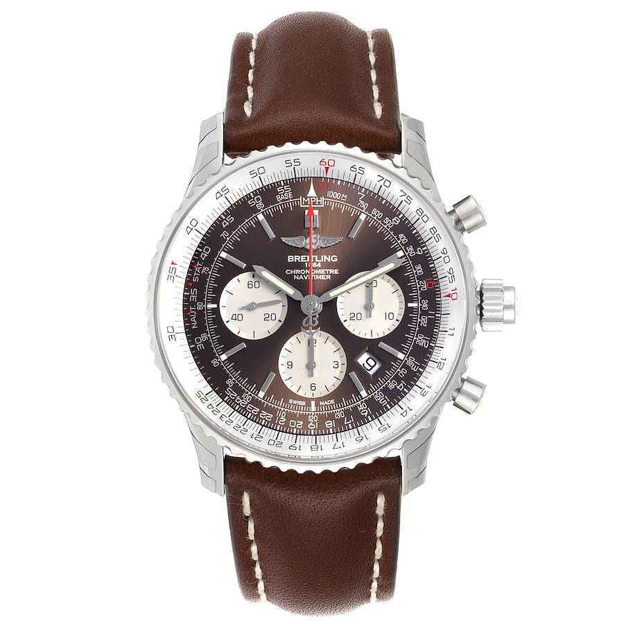 Breitling Navitimer Rattrapante Chronograph Mens Watch AB0310 Unworn ...