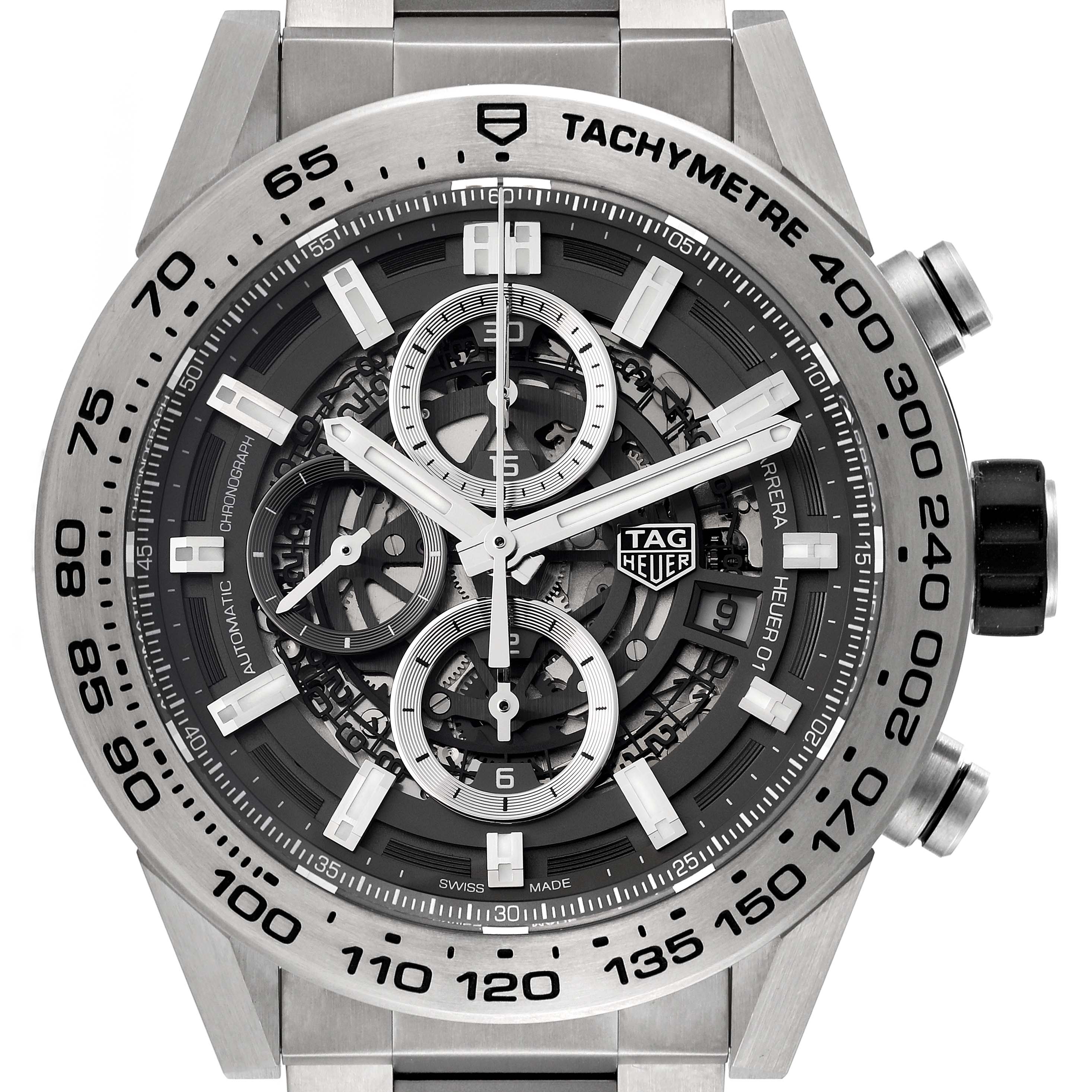 Tag Heuer Carrera Titanium CAR2A8A.BF0707 | Stock 55481 | SwissWatchExpo