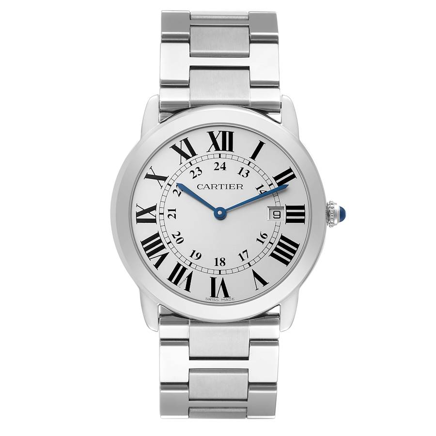 Cartier Ronde Stainless Steel W6701005 | Stock 61537 | SwissWatchExpo
