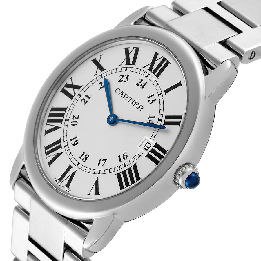 Cartier Ronde Stainless Steel W6701005 | Stock 61537 | SwissWatchExpo
