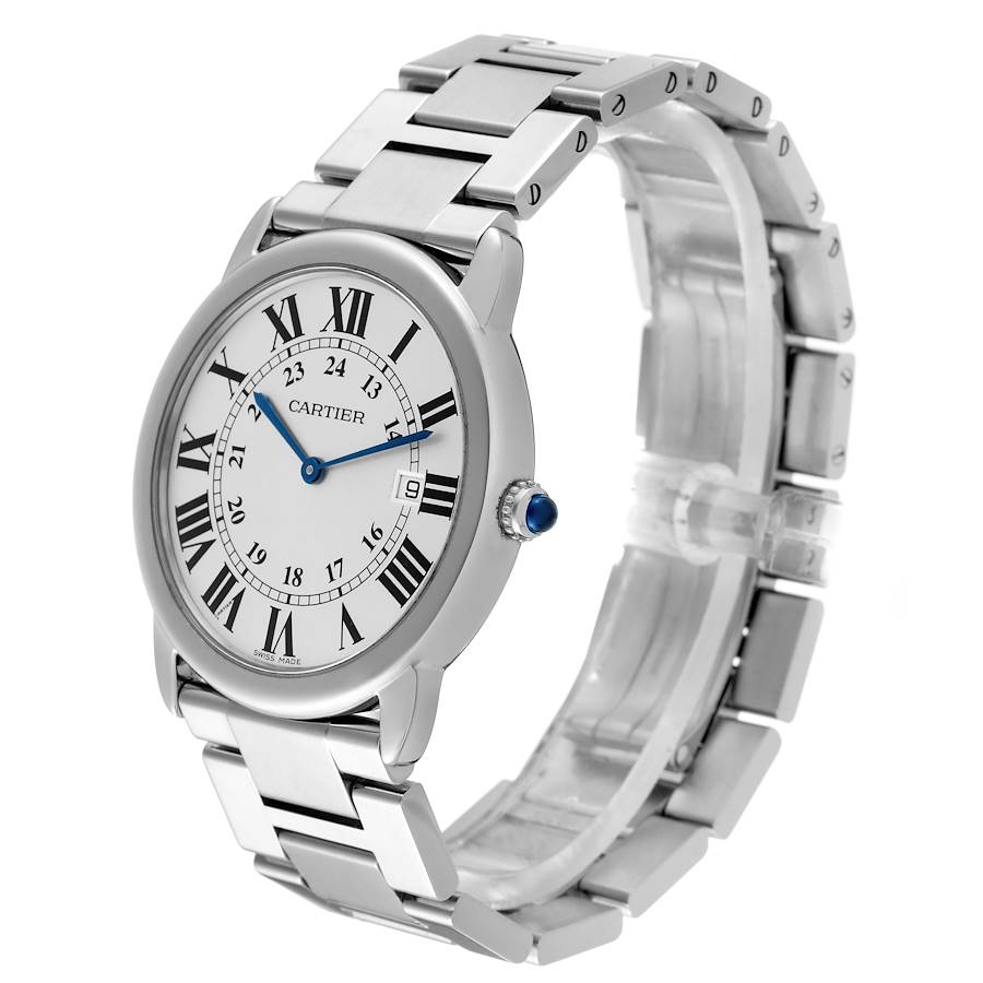 Cartier Ronde Stainless Steel W6701005 | Stock 61537 | SwissWatchExpo