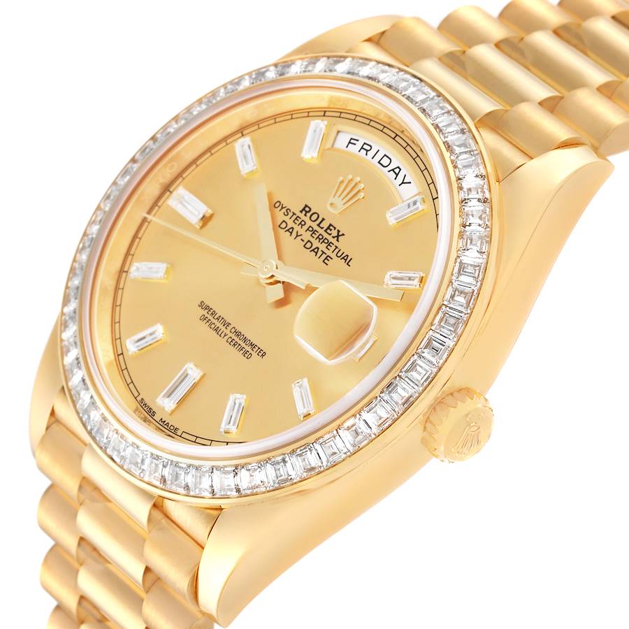 Rolex President Yellow Gold M228398TBR-0036 | Stock 64764 | SwissWatchExpo