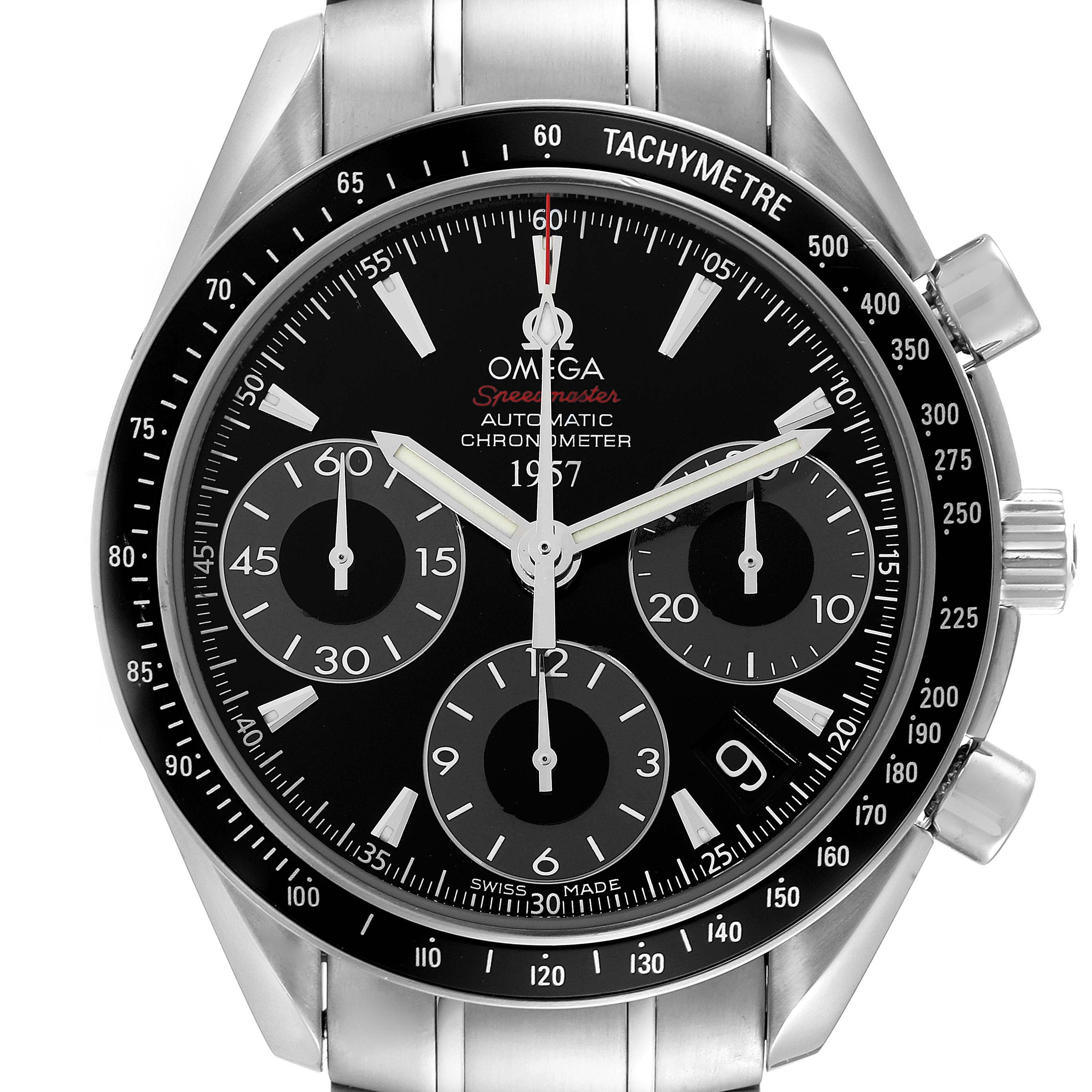 Omega Speedmaster Stainless Steel 323.30.40.40.01.001 | Stock 44776 ...