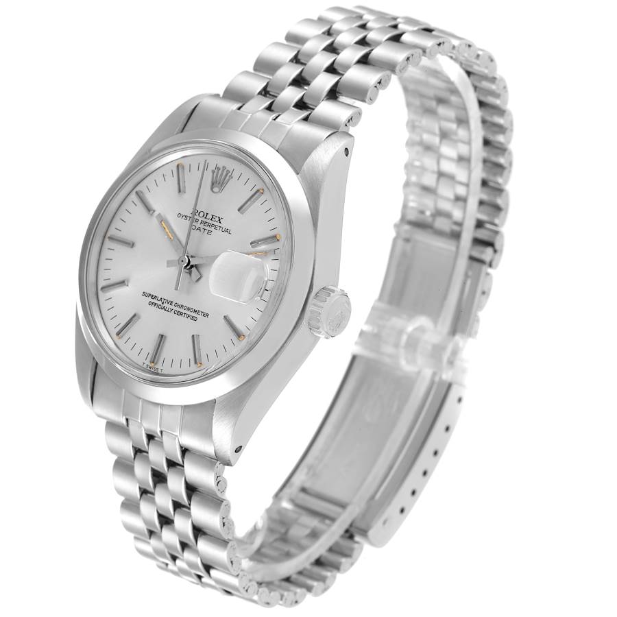 Rolex Date Stainless Steel 1500 | Stock 47006 | SwissWatchExpo