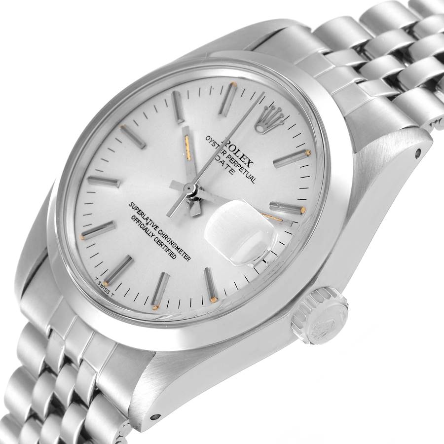 Rolex Date Stainless Steel 1500 | Stock 47006 | SwissWatchExpo