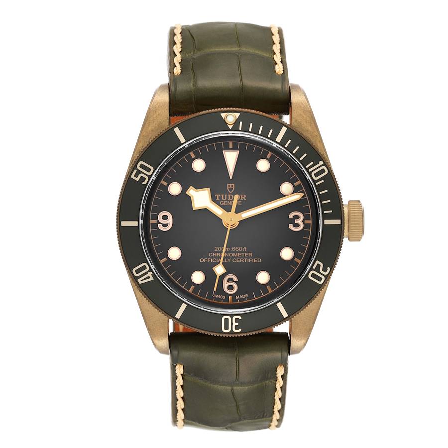 Tudor Heritage Black Bay Bronze Black Dial Mens Watch 79250 Box Card ...