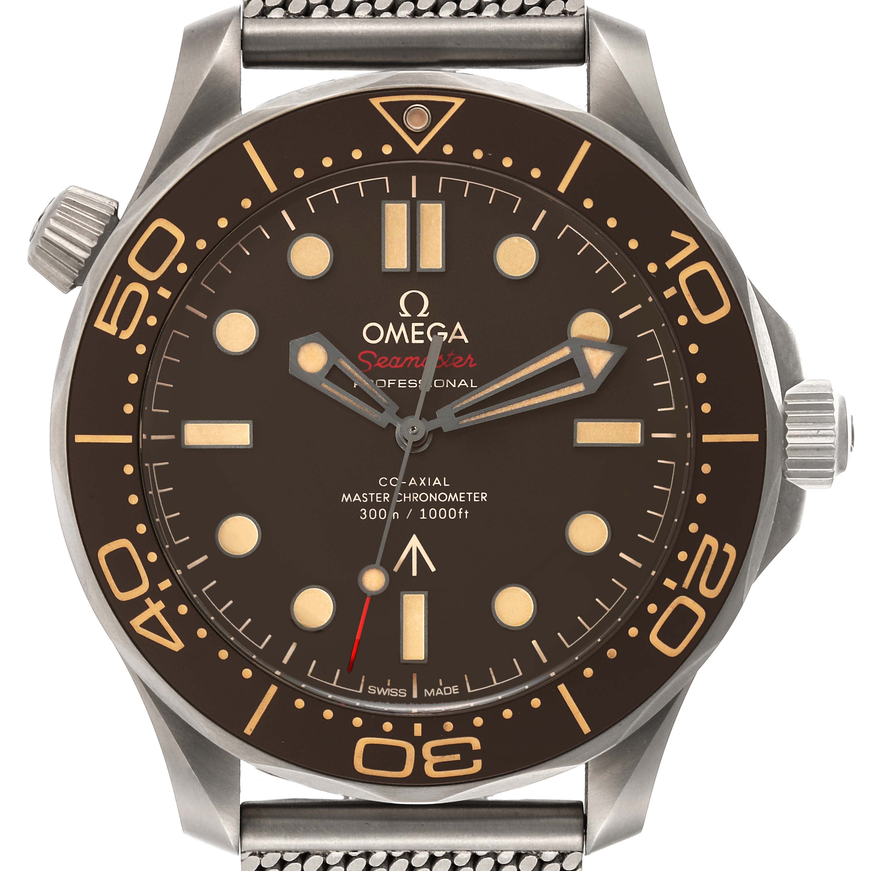 Omega Seamaster 007 Edition Titanium Mens Watch 210.90.42.20.01.001 Box ...