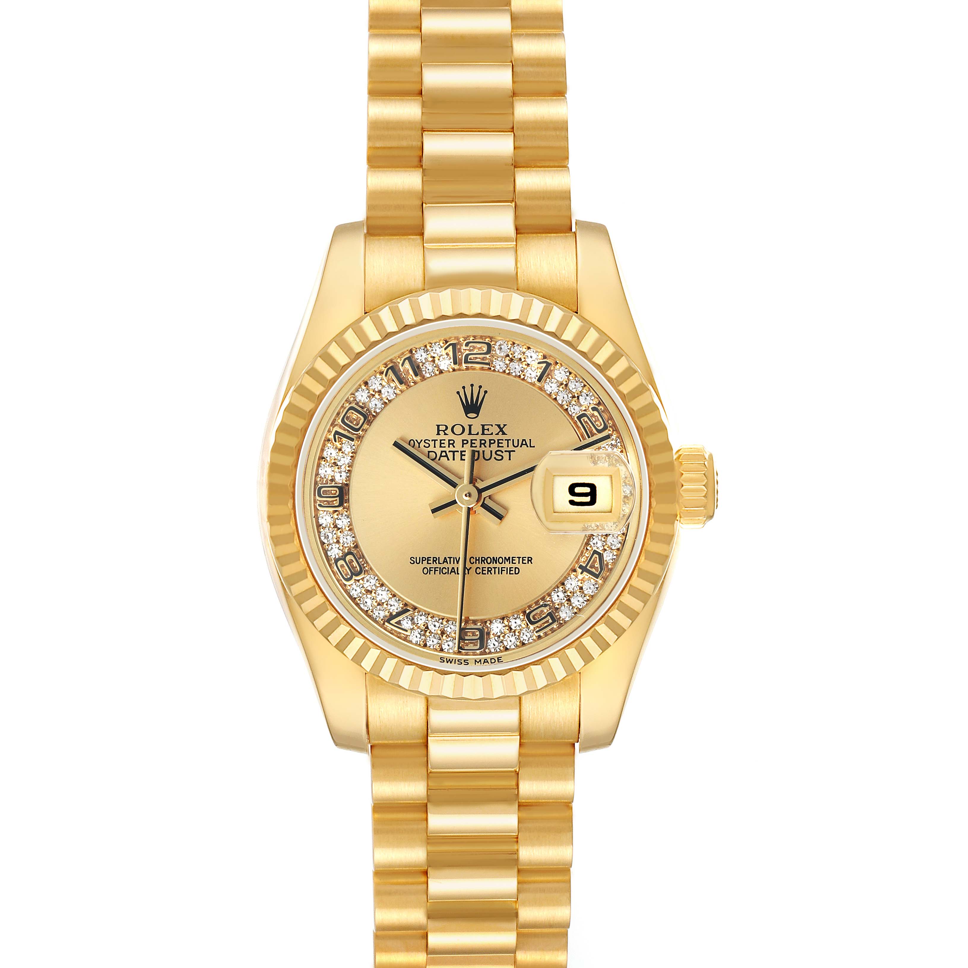 Rolex President Yellow Gold 179178 | Stock 75442 | SwissWatchExpo