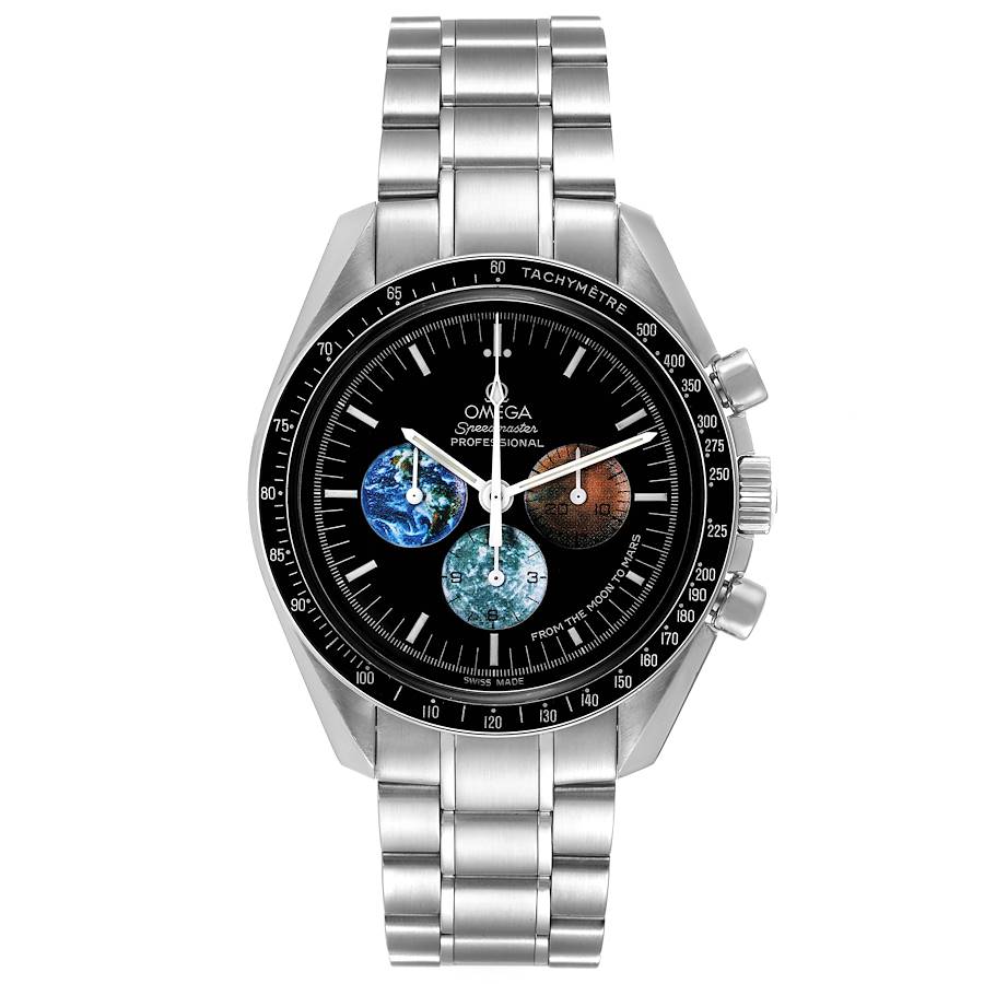 Omega Speedmaster Limited Edition Moon to Mars Steel Mens Watch 3577.50 ...