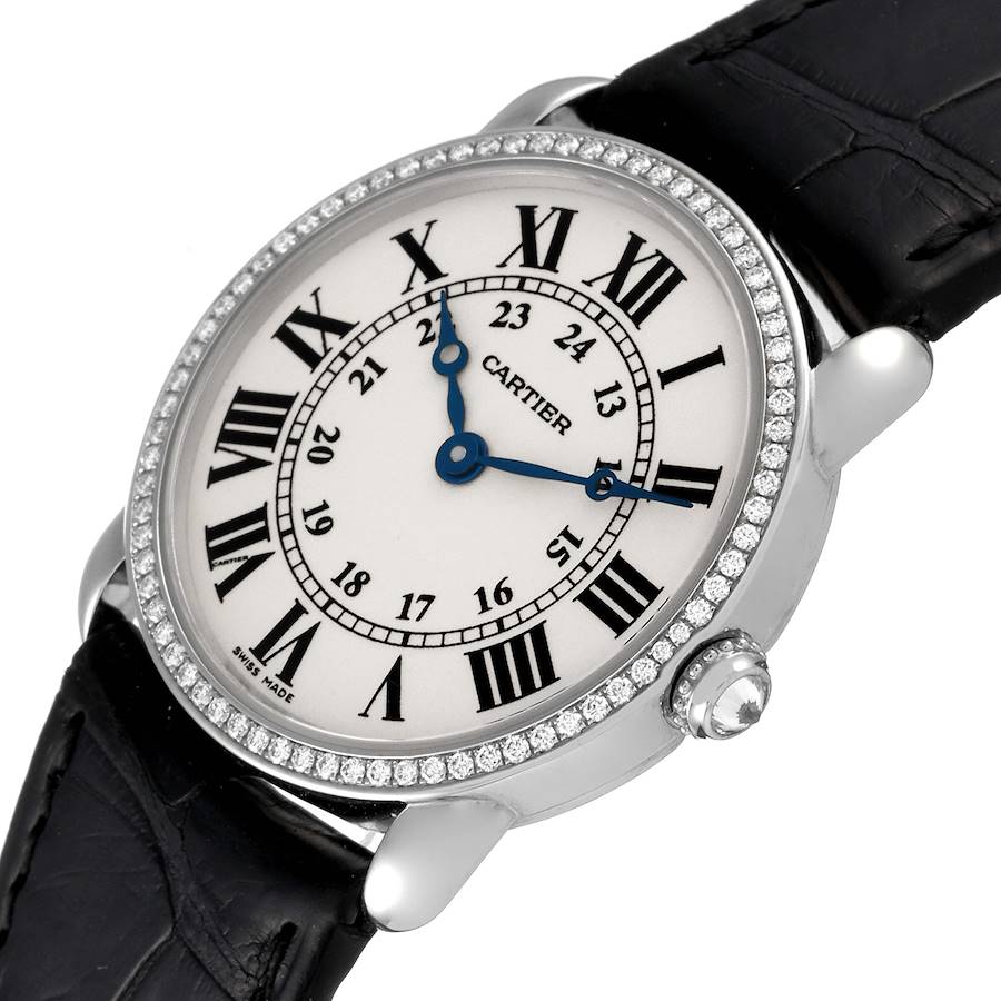 Cartier Ronde White Gold WR000251 | Stock 47979 | SwissWatchExpo