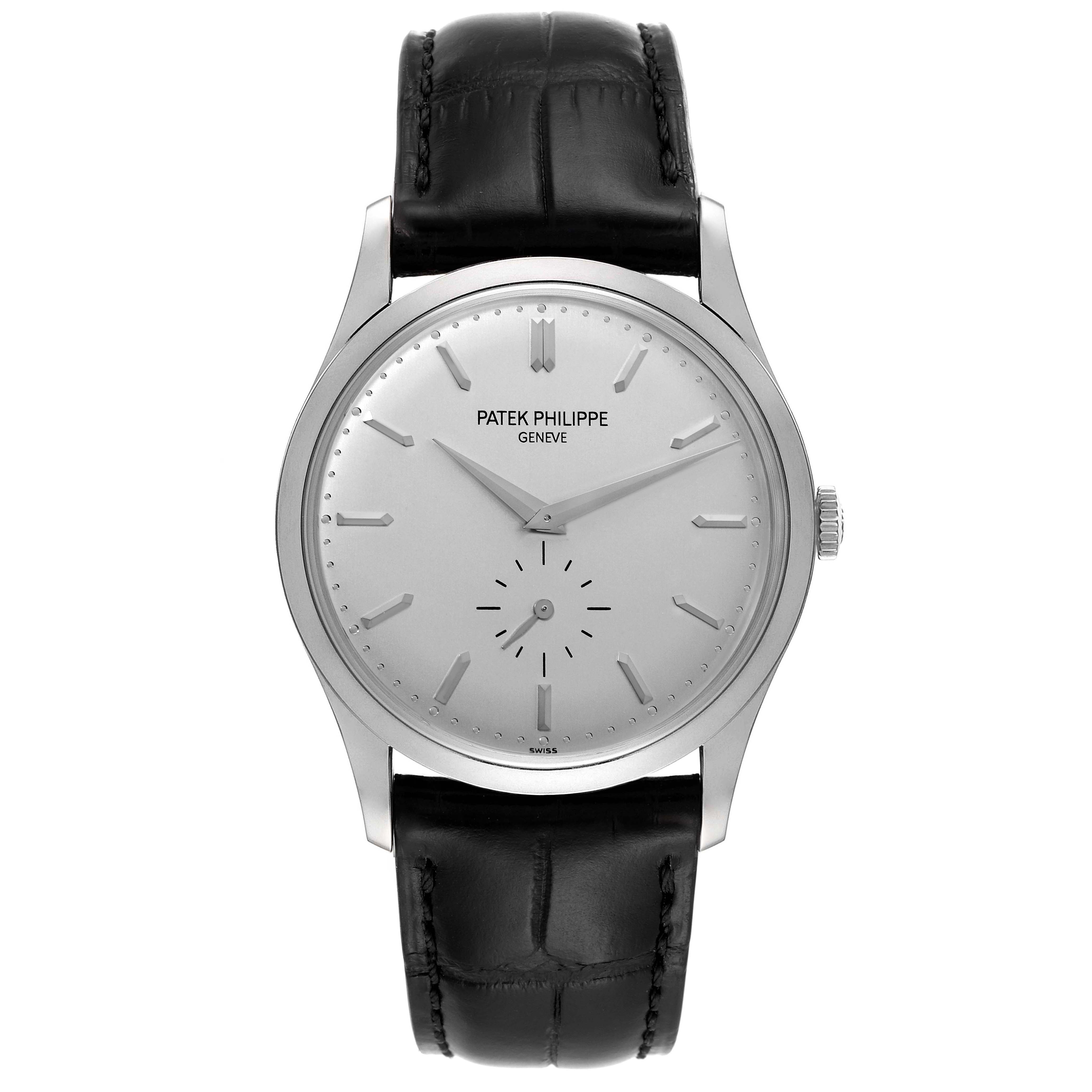 Patek Philippe Calatrava White Gold 5196G | Stock 47962 | SwissWatchExpo