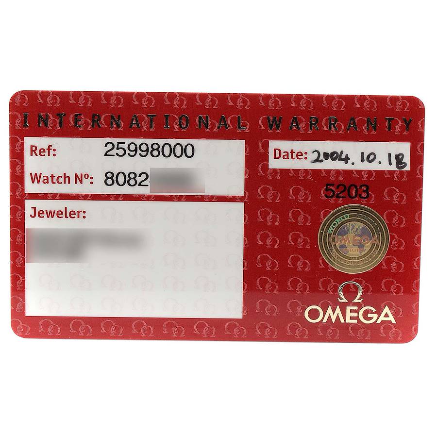 Omega Seamaster Stainless Steel 2599.80.00 | Stock 30380 | SwissWatchExpo