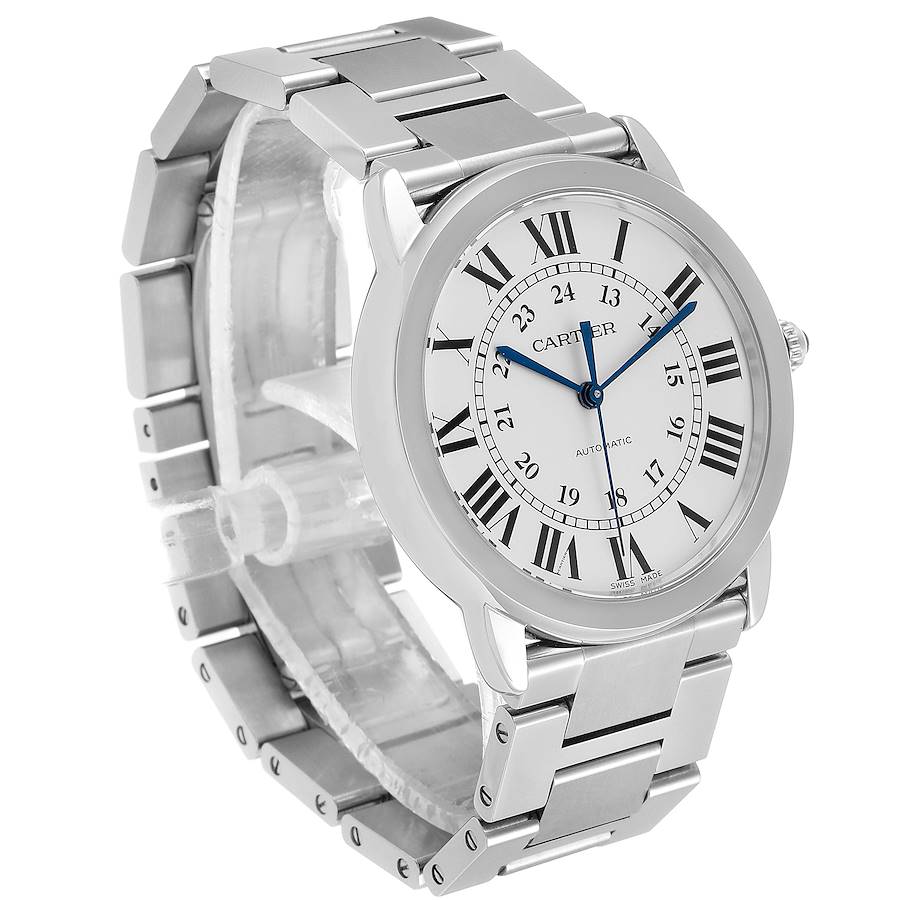 Cartier Ronde Stainless Steel WSRN0012 | Stock 30330 | SwissWatchExpo
