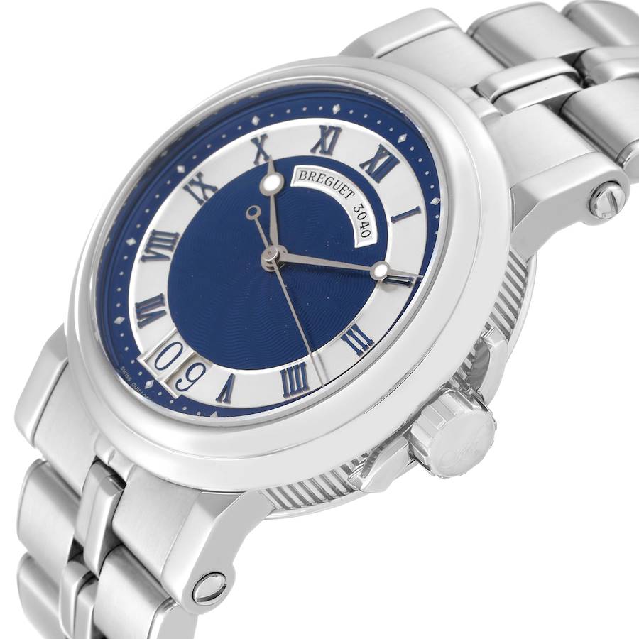 Breguet Marine Stainless Steel 5817ST/Y2/SV0 | Stock 56272 | SwissWatchExpo