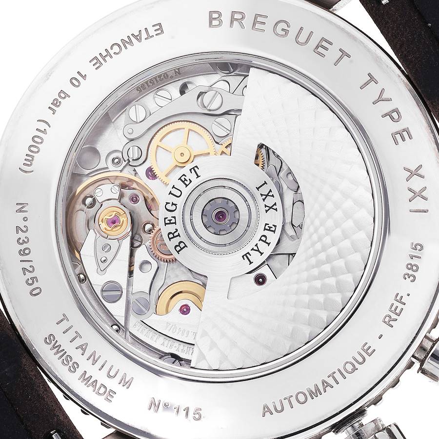 Buy Breguet Type XX - XXI - XXII Titanium 3815TI/HO/3ZU | SwissWatchExpo