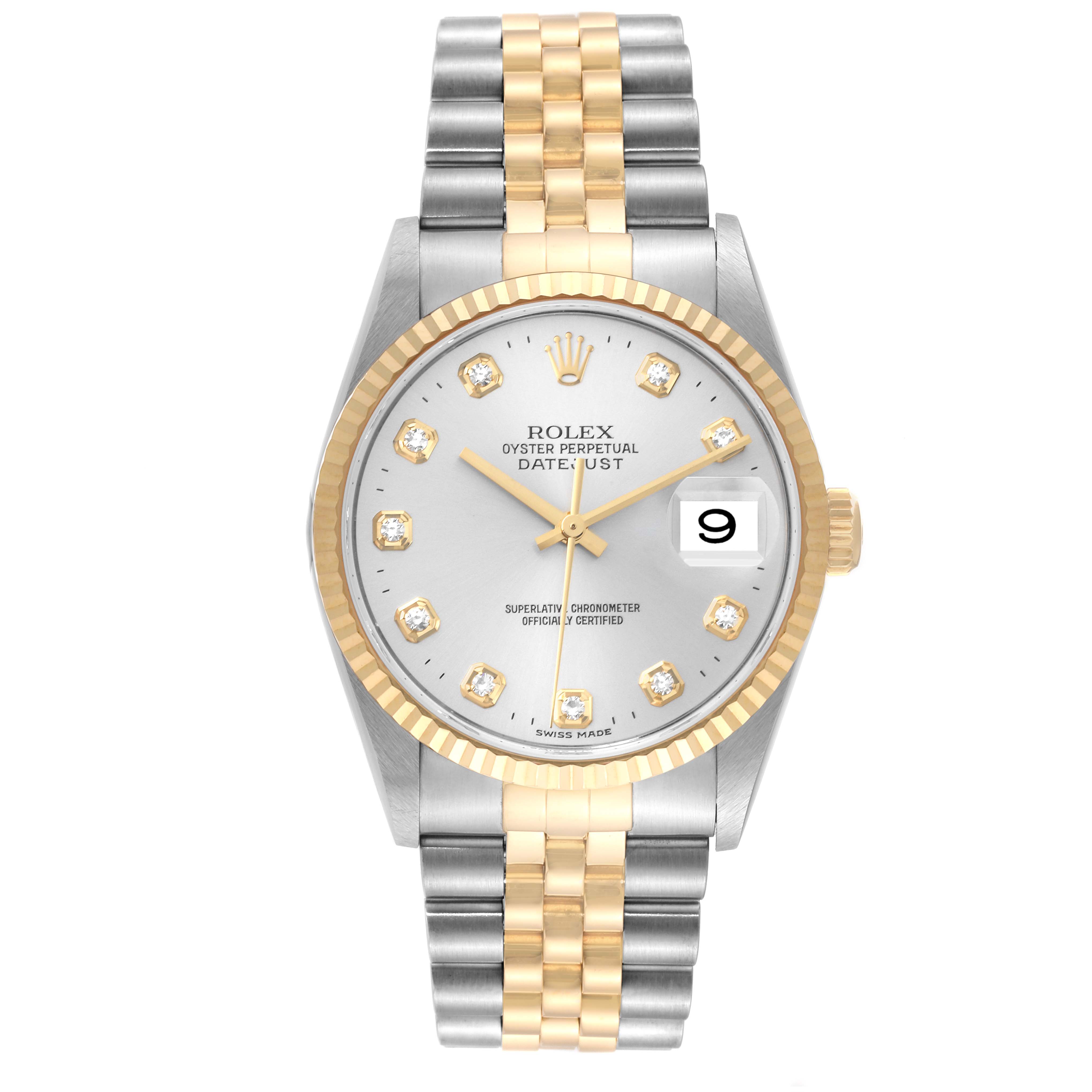 Rolex Datejust Steel and Gold (two tone) 16233 | Stock 56676 ...
