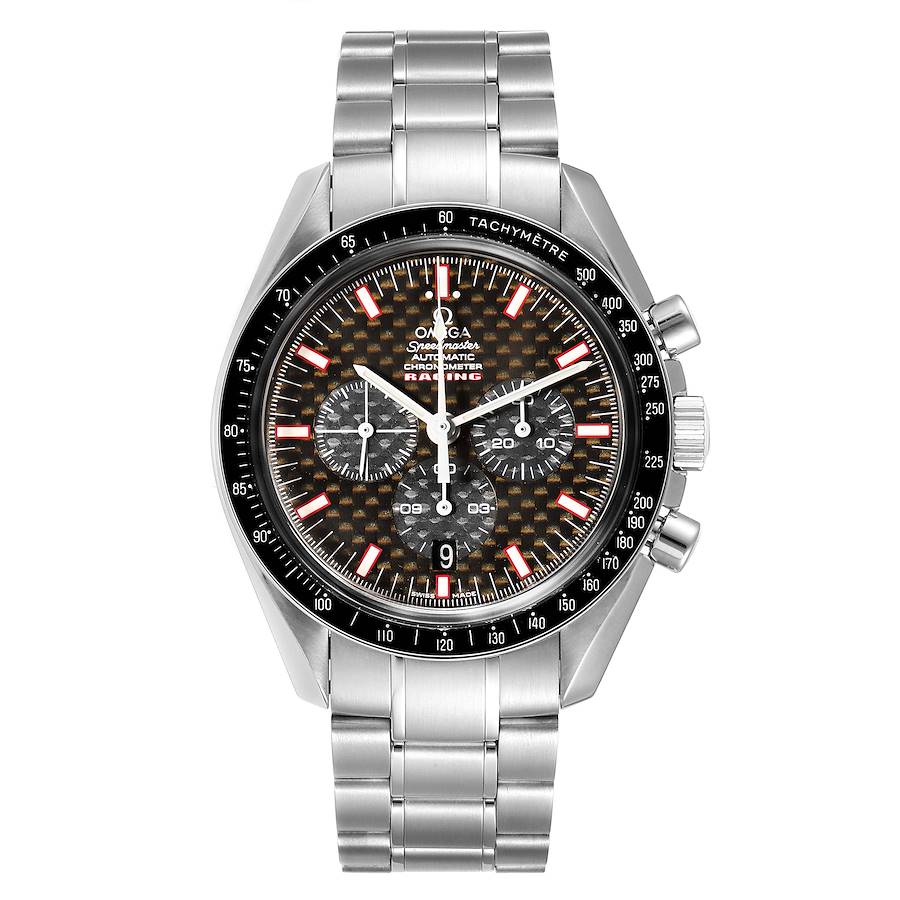Omega Speedmaster Professional Racing Steel Mens Watch 3552.59.00 Card ...