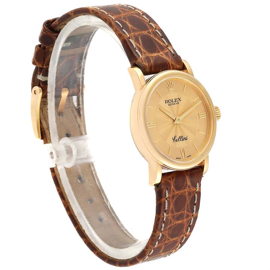 Rolex Cellini Yellow Gold 6110 | Stock 24146 | SwissWatchExpo