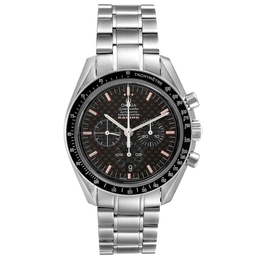 Omega Speedmaster Professional Racing Steel Mens Watch 3552.59.00 Box ...