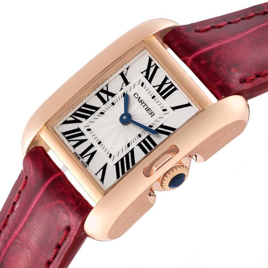 Cartier Tank Anglaise Rose Gold W5310027 | Stock 56350 | SwissWatchExpo