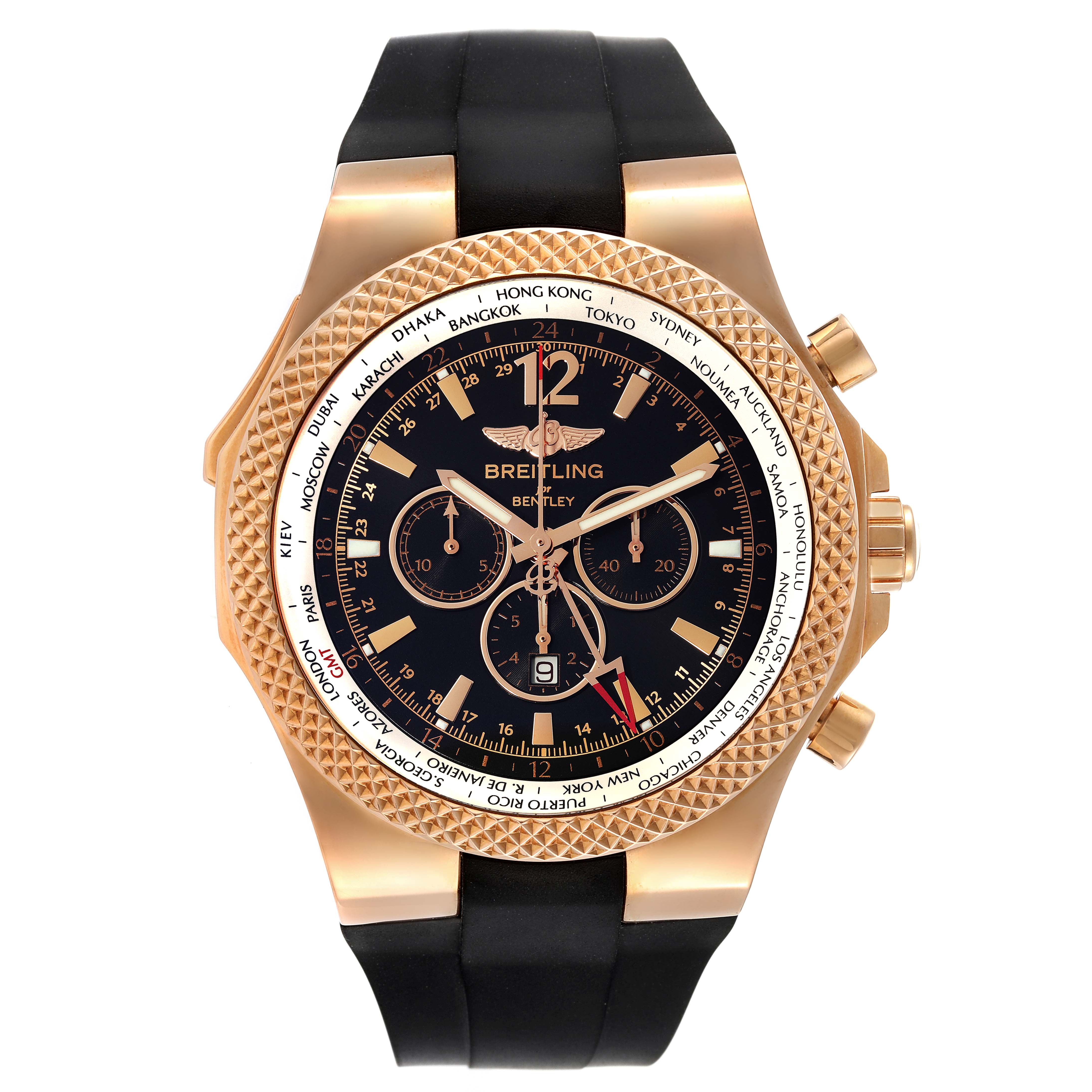 Breitling Bentley Rose Gold R47362 | Stock 48766 | SwissWatchExpo